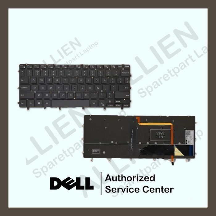 Jual Original Keyboard Dell XPS 13-8343 13-9350 13-9360 With Backlight ...
