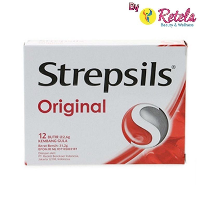 Jual STREPSILS ORIGINAL ISI 12 TABLET HISAP | Shopee Indonesia