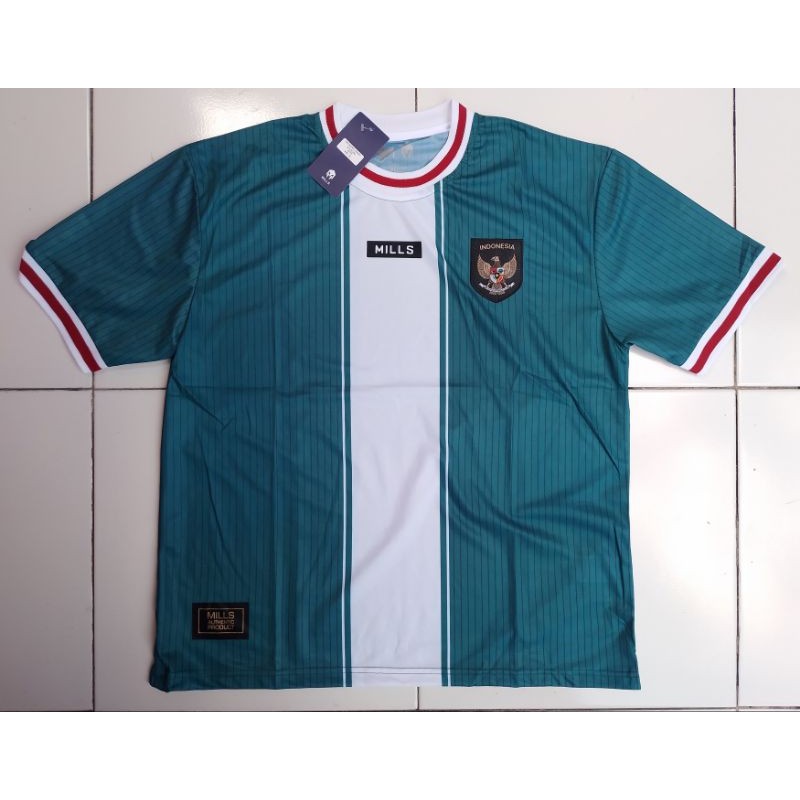 Jual Jersey Bloke core Timnas Indonesia retro Hijau Grade ori | Shopee ...