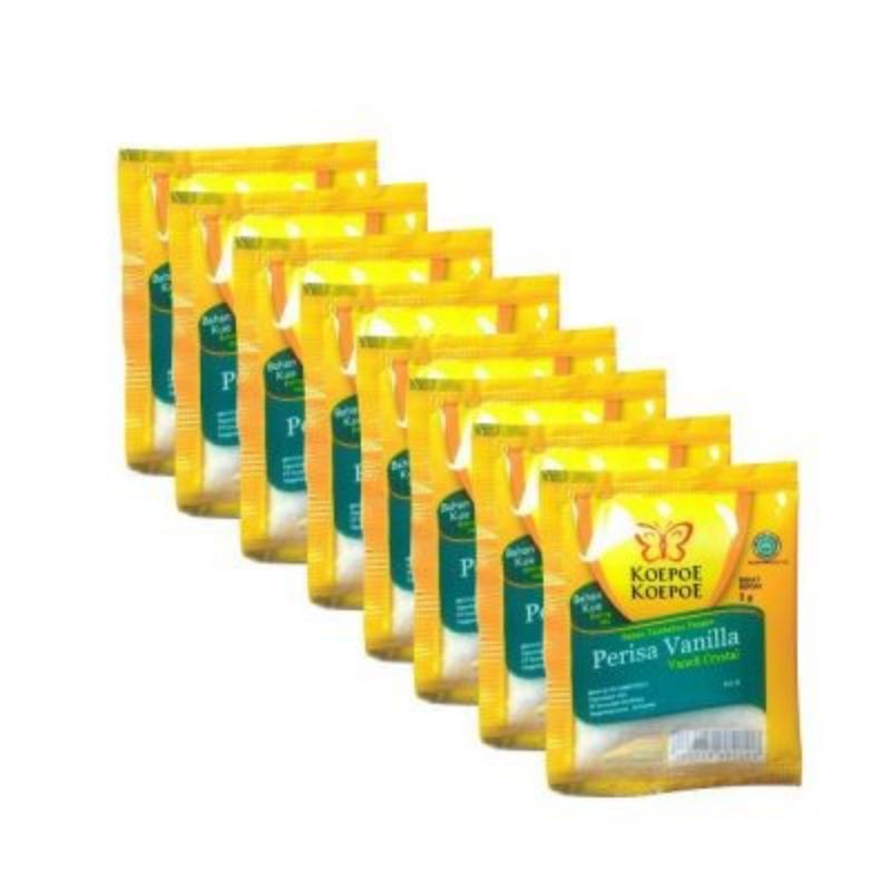 Jual Koepoe Koepoe Vanili Cristal Sachet 2grm | Shopee Indonesia