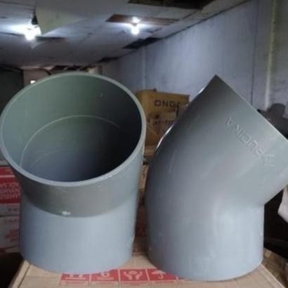 Jual [SMM] KNEE PVC D 12 / 45 DERAJAT RUCIKA ELBOW KNIE KENI 12 INCH 45 DV | Shopee Indonesia