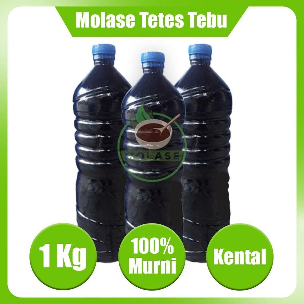 Jual MOLASE TETES TEBU 1 KG-Tetes Tebu Molasses Murni Kental ...