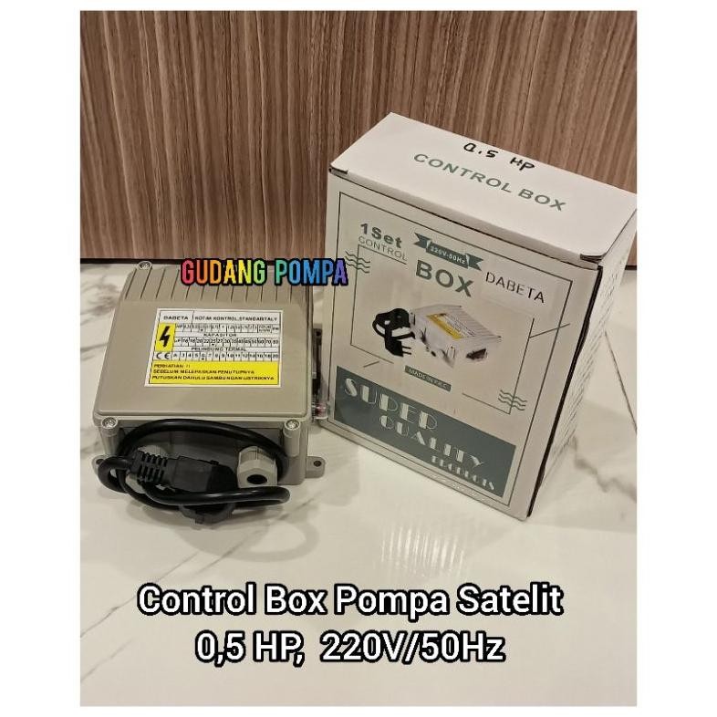 Jual Ready Control Box Pompa Satelit/Submersible Ukuran 0,5HP/ 220V ...