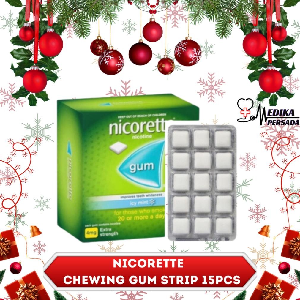 Jual Lm - Medika Persada - Nicorette Quit Smoking Chewing Gum Strip ...