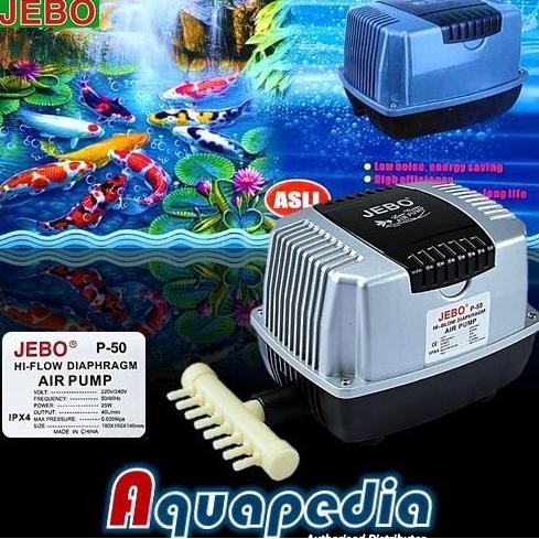 Jual Jebo P50 Pompa Udara Aerator Hiblow Air Pump Blower Original Dan ...