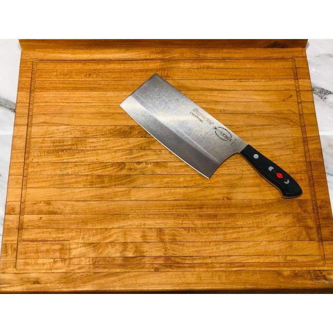 Jual Tea Counter Top Edge Grain Cutting Board Talenan Ayu Jati Di Meja ...