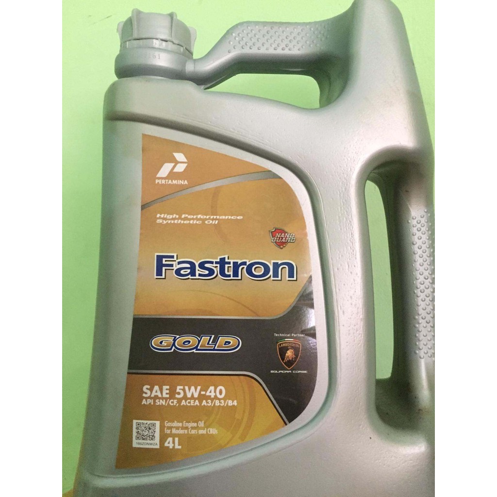Jual OLI FASTRON GOLD 5W-40 4L | Shopee Indonesia