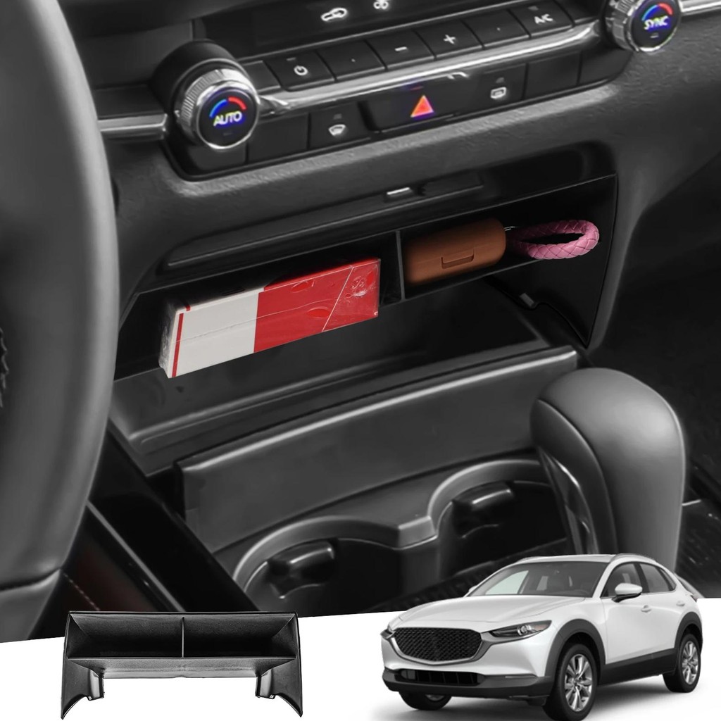 Jual for 2020-2024 2025 mazda cx-30 center console armrest storage tray glove storage box car ...