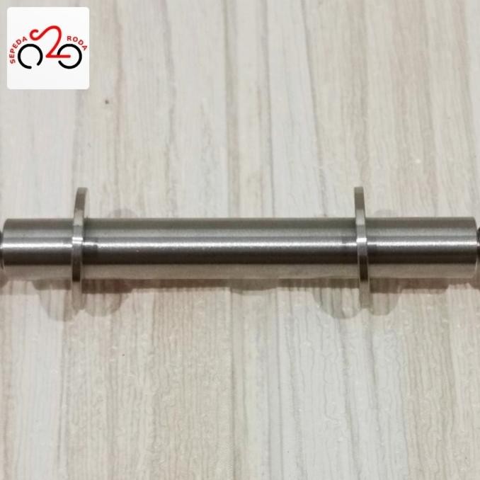 Jual Baut triangle Titanium rear hinge spindle komplit BROMPTONN BROMIE ...
