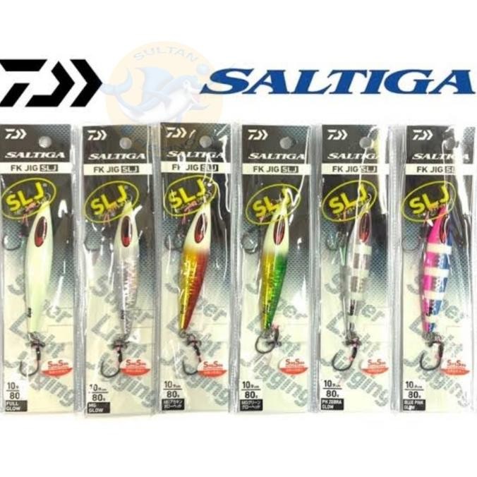 Jual Metal Jig Daiwa Saltiga Fk Jig Slj 80Gr (10.9Cm) | Pilih Variasi Warna | Shopee Indonesia