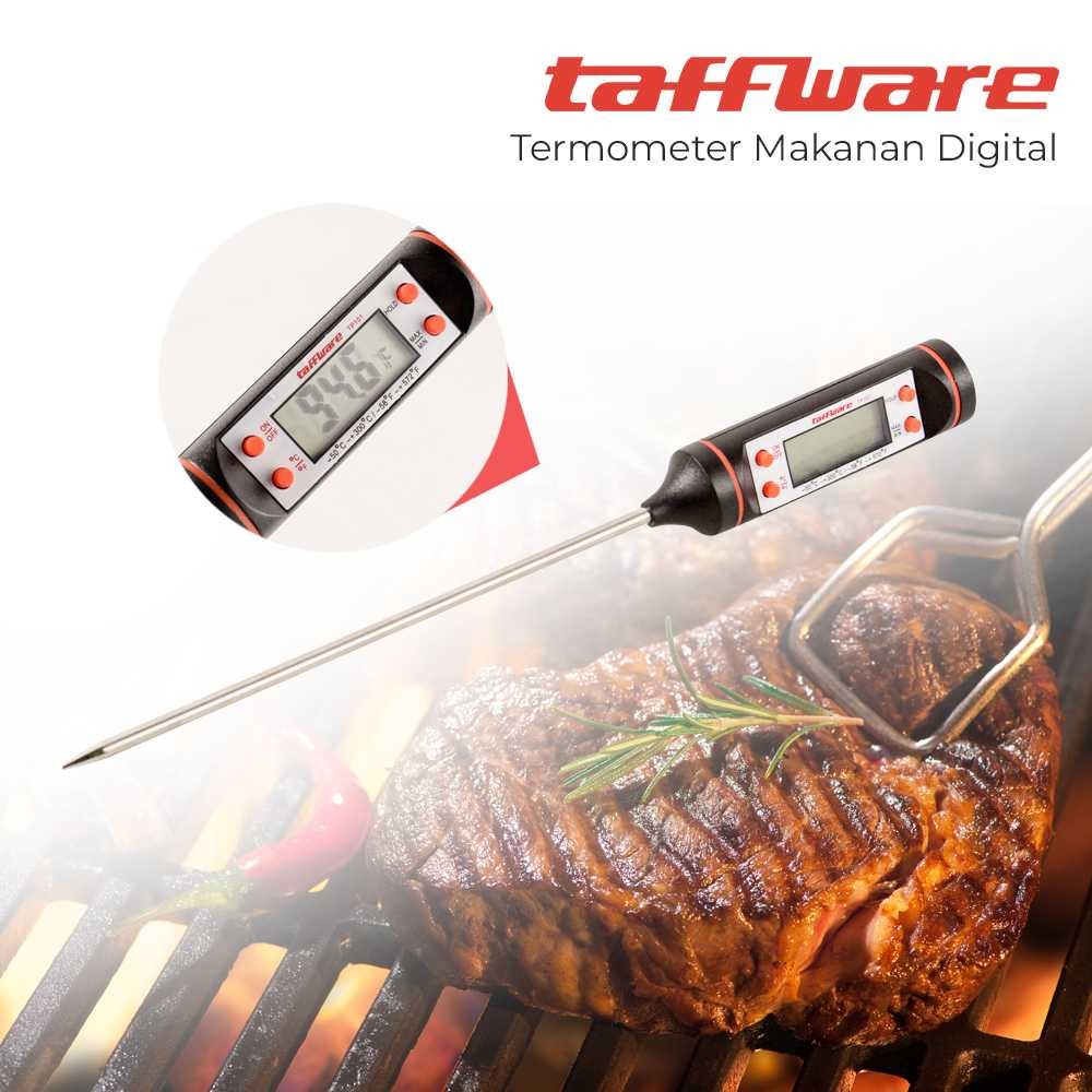 Jual Taffware Termometer Makanan Digital Daging Kopi Susu - TP101 ...