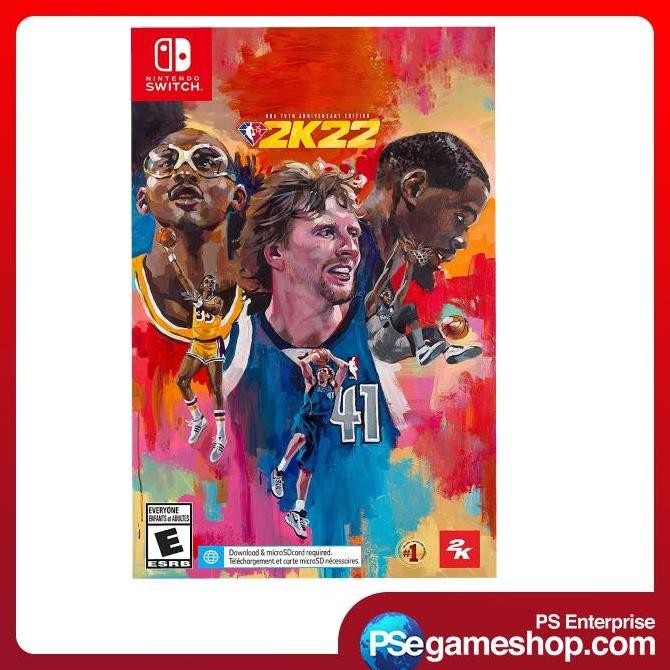 Jual PROMO SWITCH NBA 2K22 75TH ANNIVERSARY EDITION GAME (ASIA/ENGLISH ...