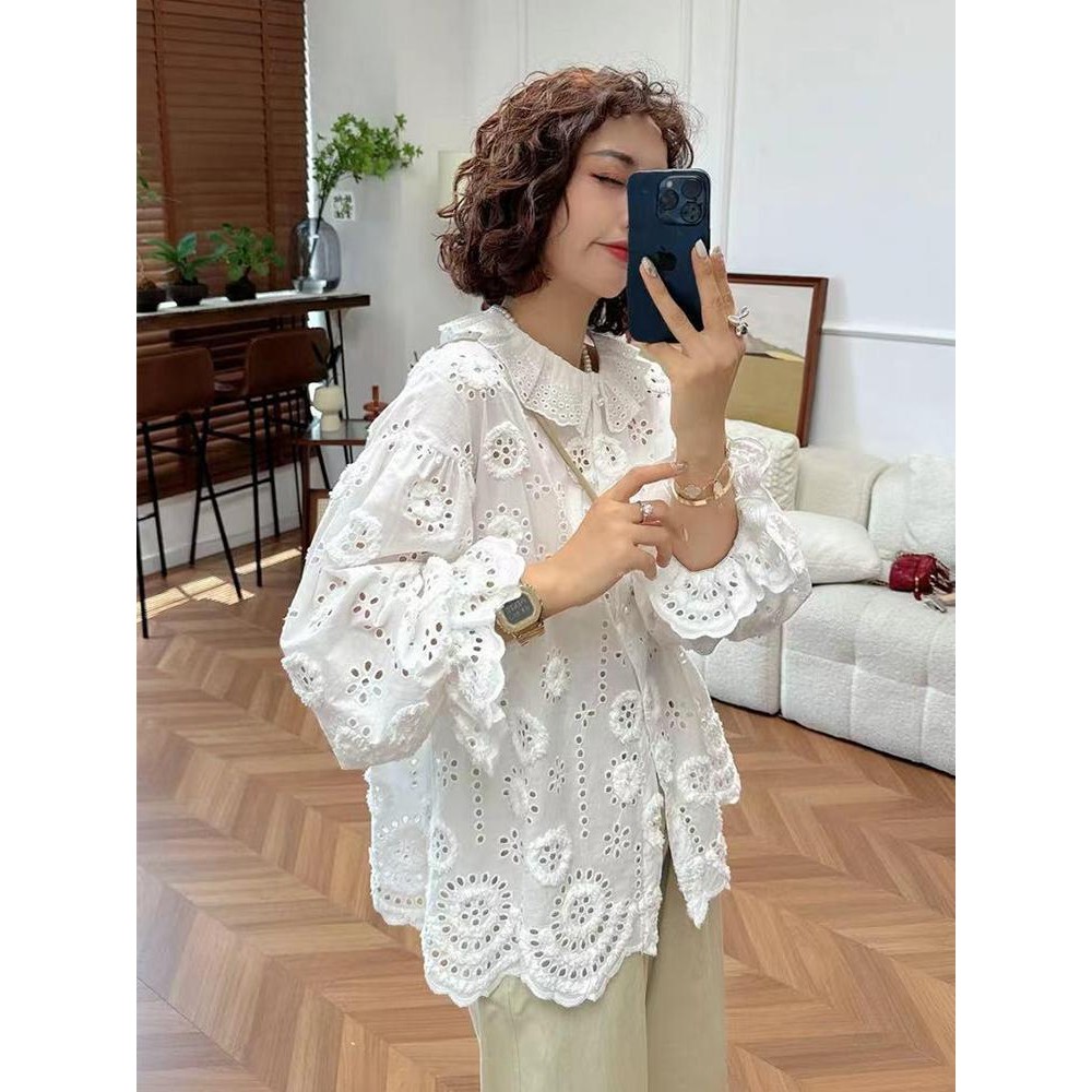 Jual Pakaian Wanita Ukuran Besar, Baju Potongan Bunga Tiga Dimensi Baru ...