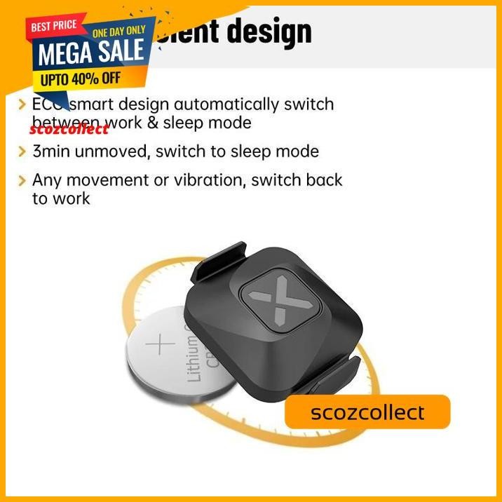 Jual XOSS VORTEX SPEED CADENCE SENSOR 2IN1 CYCLING COMPUTER SPEEDOMETER ...