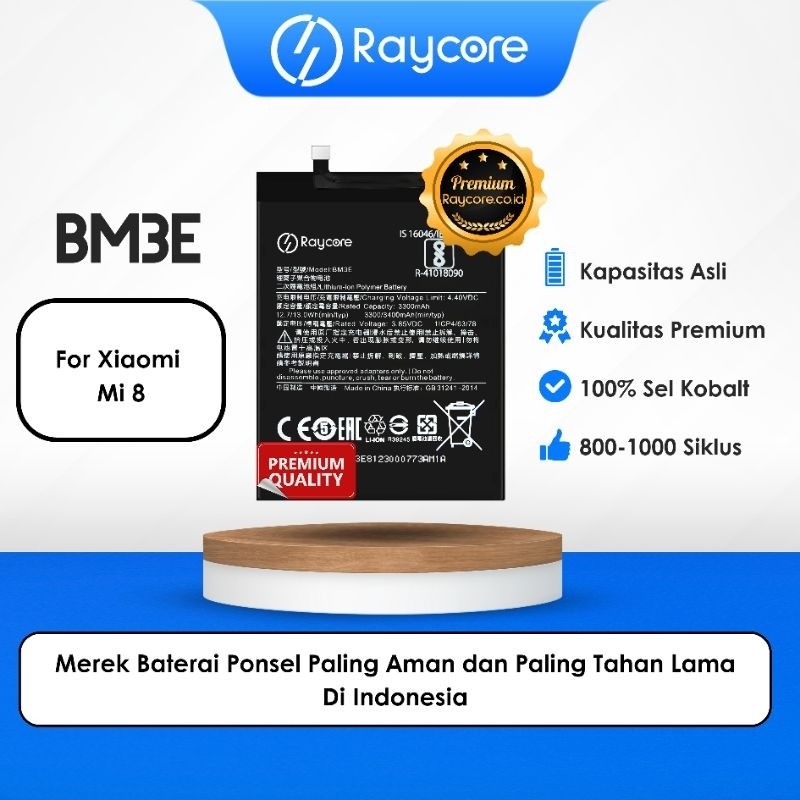 Jual Raycore - Baterai BM3E / Mi 8 | Shopee Indonesia