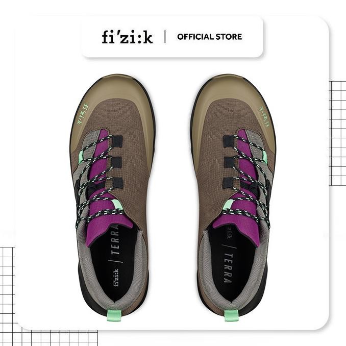 Jual PNP - Sepatu Sepeda MTB Fizik Terra Ergolace X2 Shoes - Mud ...