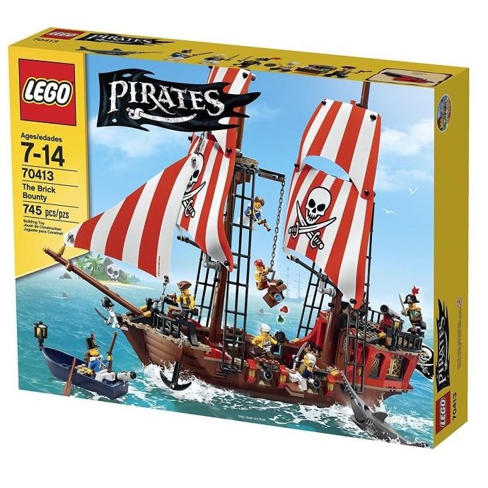 Jual LEGO Pirates - 70413 The Brick Bounty Set Building Kid Toy Pirate ...