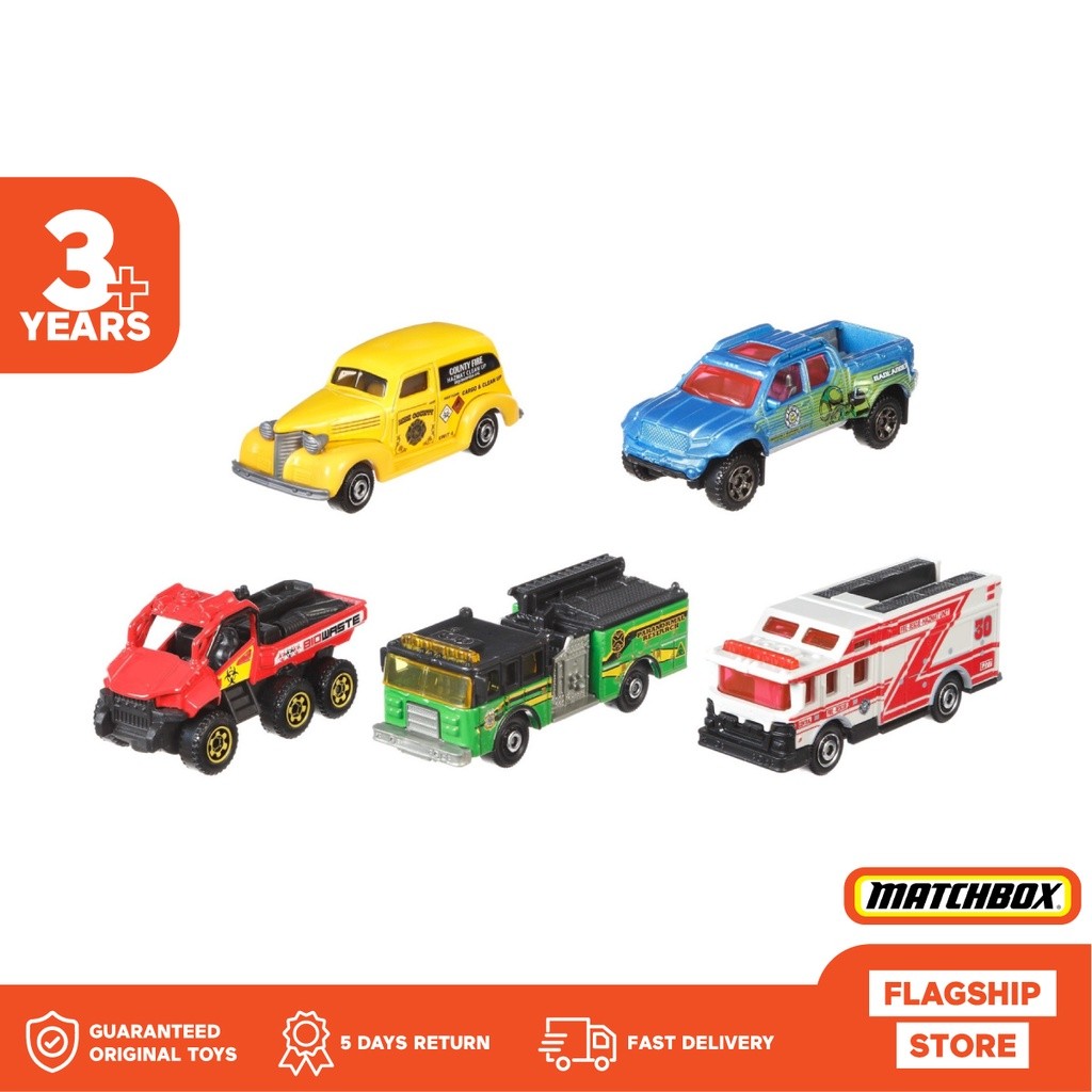 Jual Matchbox 5-Car Pack - Mainan Mobil Balap | Shopee Indonesia