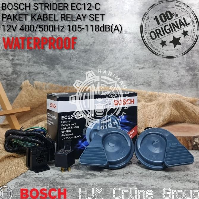 Jual KLAKSON BOSCH + CABLE RELAY SET (STRIDER EC12-C) ORIGINAL DAN TERPERCAYA | Shopee Indonesia