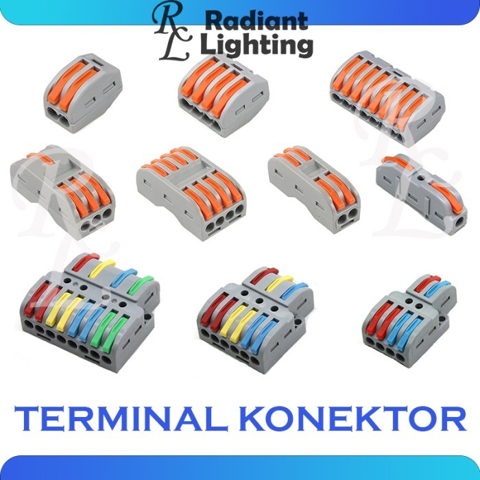 Jual LIMITED EDITION Terminal Block Konektor Kabel Listrik PCT Wago ...