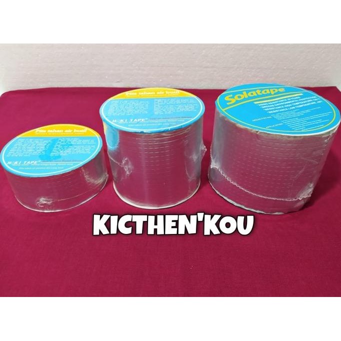 Jual Promo ALUMUNIUM BUTYL TAPE PLASTER WATERPROOFING 5 CM X 4 METER / LEM TALANG COD | Shopee ...
