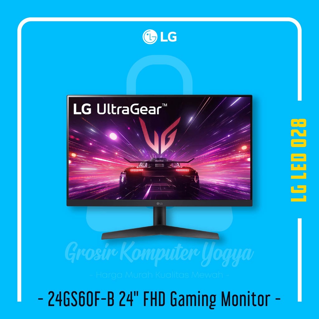 Jual LG 24GS60F-B 24" FHD 180Hz 1ms GtG HDR 10 UltraGear Gaming Monitor | Shopee Indonesia