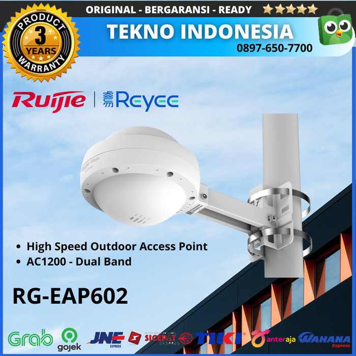 Jual Ruijie Reyee RG EAP602 AC1200 Dual Band Outdoor Access Point ...