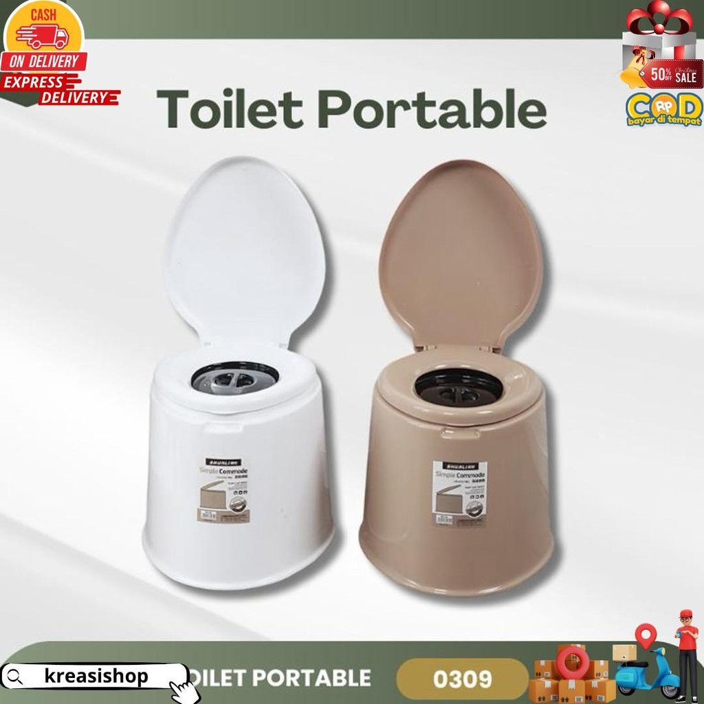 Jual Wc Portable Kloset Duduk Portable Toilet Duduk Portable Pispot ...