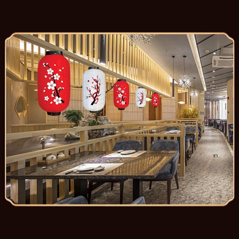 Jual olp 10 Inch Lampion Merah Panjang/Lampion Capsule Jepang/Lampion ...