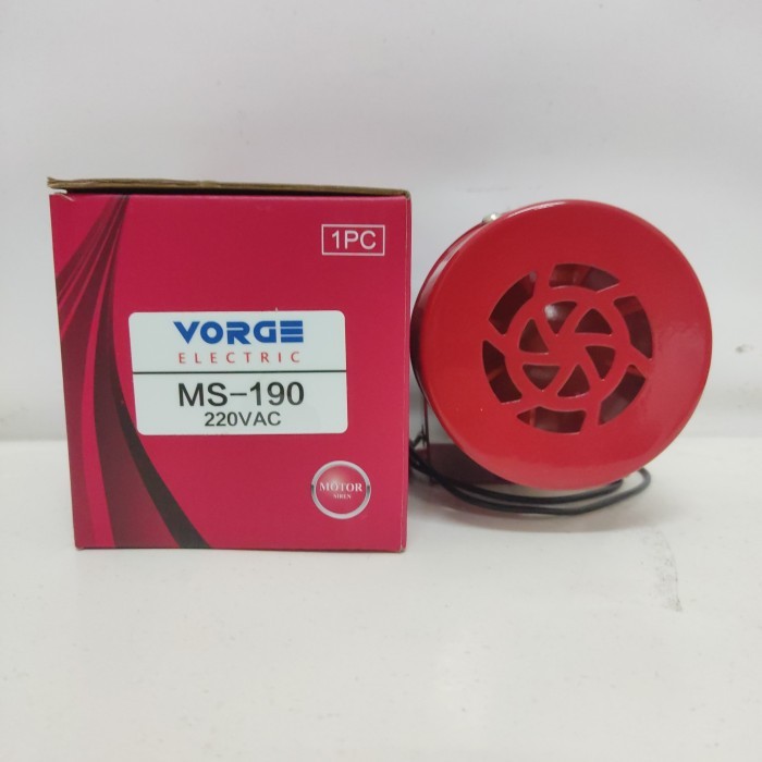 Jual Motor Sirene Red Metal Case Ms-190M Fort Bebi Sirine Ms190 Gercep | Shopee Indonesia
