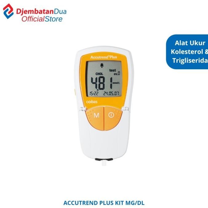Jual Accutrend Plus Kit Mg/Dl - Alat Ukur Kolesterol Dan Trigliserida ...