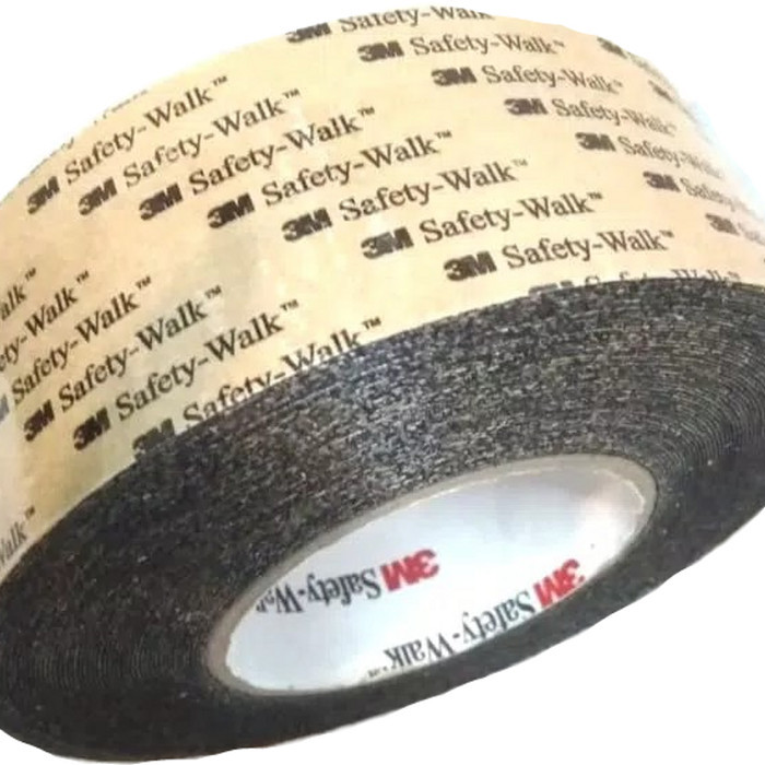 Jual Safety Walk Tape 3M 610 Black Hitam-Anti Licin-Anti Slip 2 Inch X 18 M Terlaris | Shopee ...