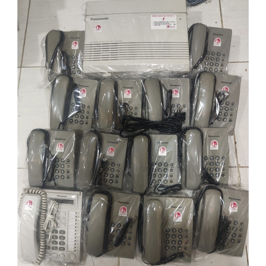Jual Paket pabx panasonic KX-TA616+16 Telepon | Shopee Indonesia