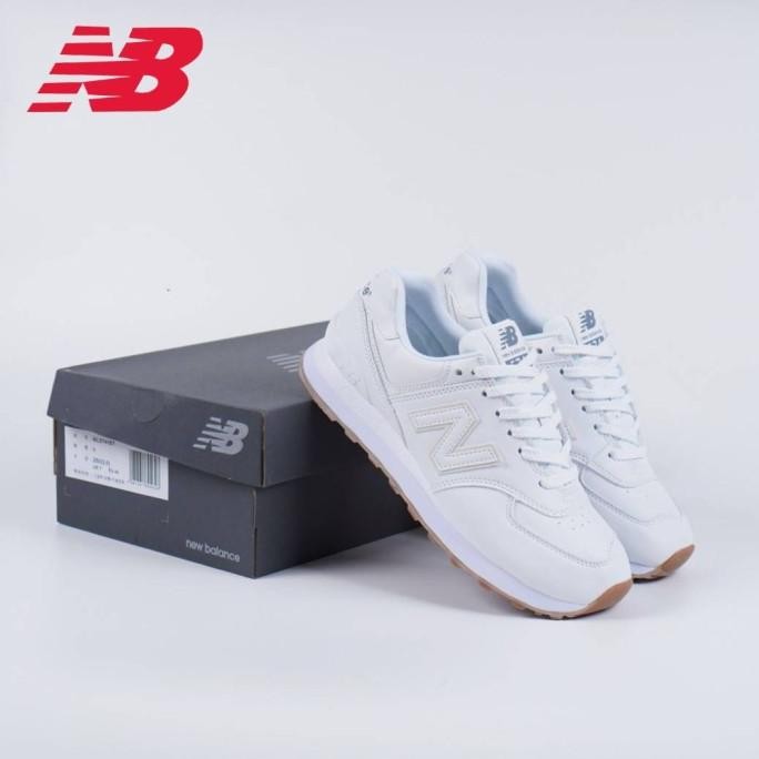 Jual Jual Sepatu Nb New Balance 574 White Gum | Shopee Indonesia