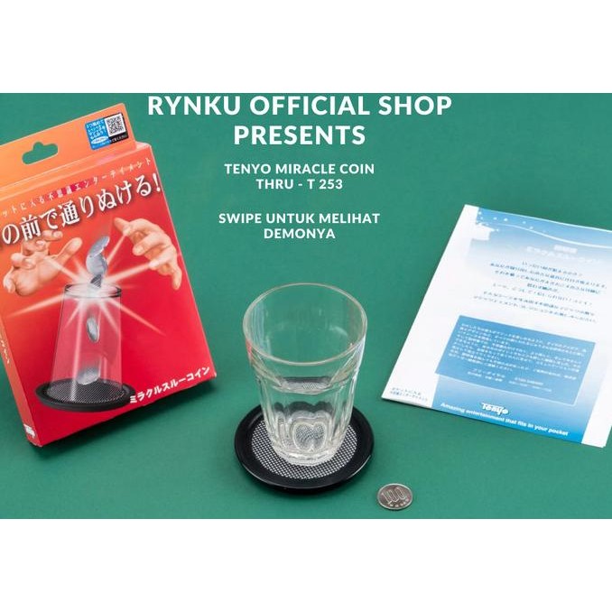 Jual BARU ALAT SULAP TENYO MIRACLE COIN THRU -T 253 - ORIGINAL MADE IN ...