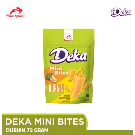 Jual DEKA Mini Wafer Bites - Durian (72g) | Shopee Indonesia