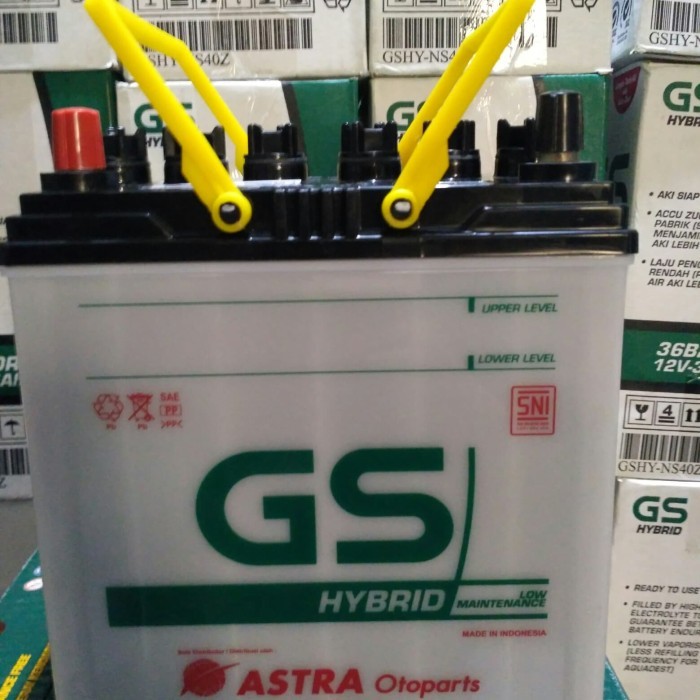 Jual Aki Mobil / Battery Gs Astra Type Gs Hybrid 36B20L / Ns40Zl 12V 35Ah | Shopee Indonesia