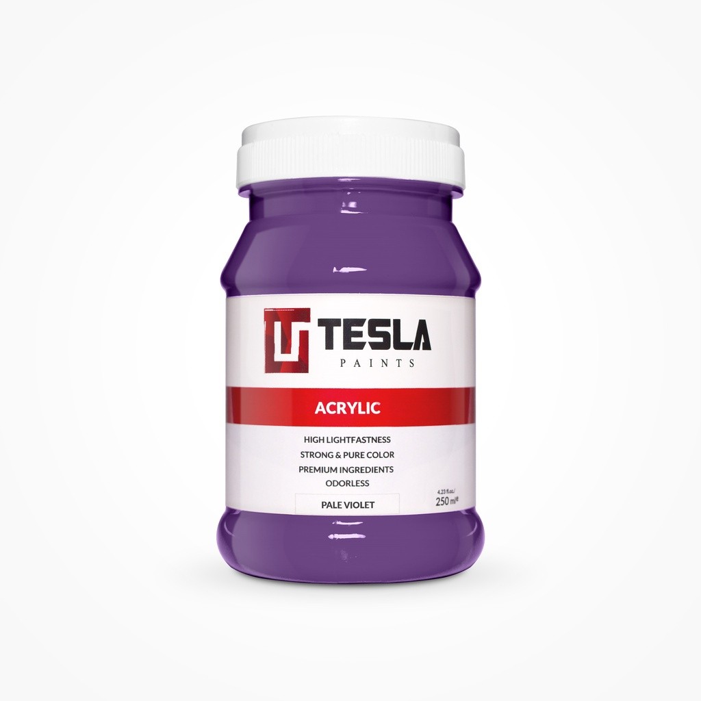 Jual TESLA PAINTS - 250ML - PALE VIOLET | Shopee Indonesia