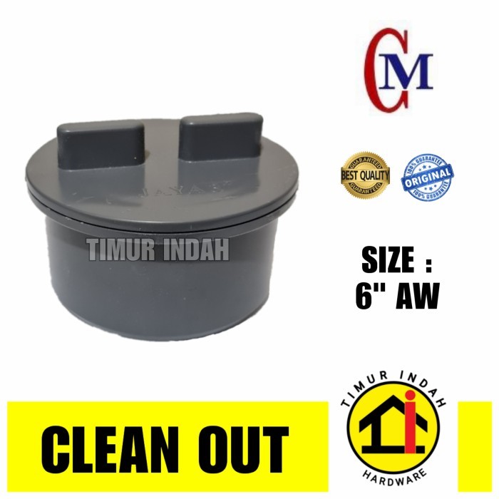 Jual Best Seller Clean Out 6" / Tutup Kontrol Pipa 6" - Cm | Shopee ...