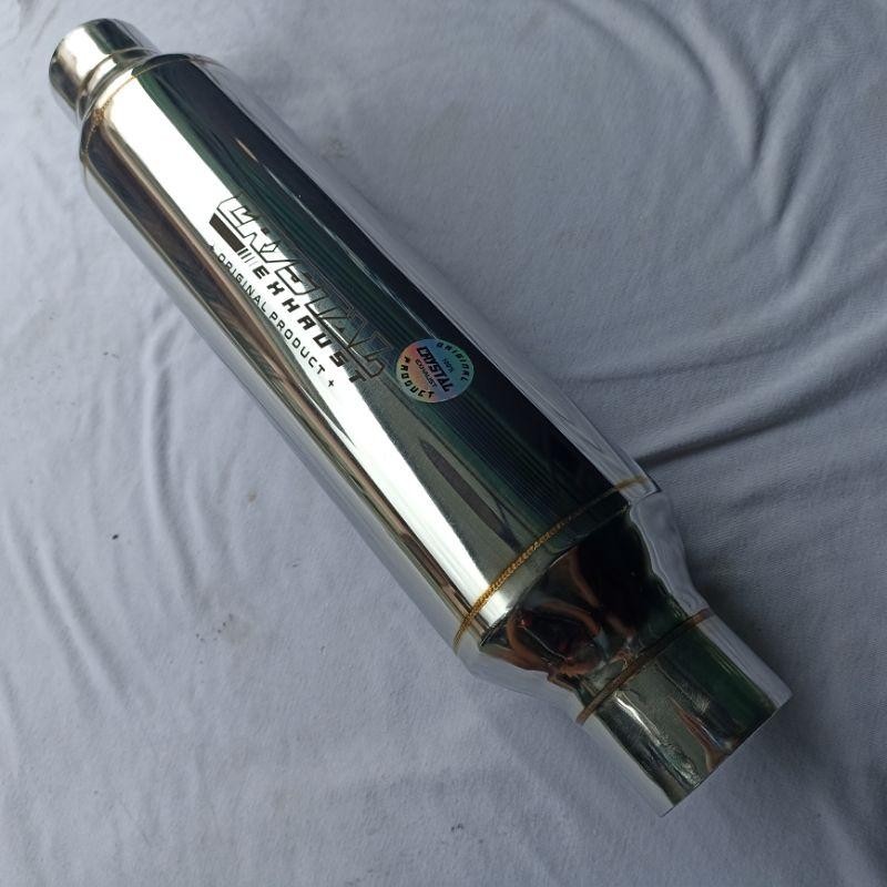 Jual Resonator Kapsul Crystal Exhaust Cocok Buat Pajero Sport Innova ...