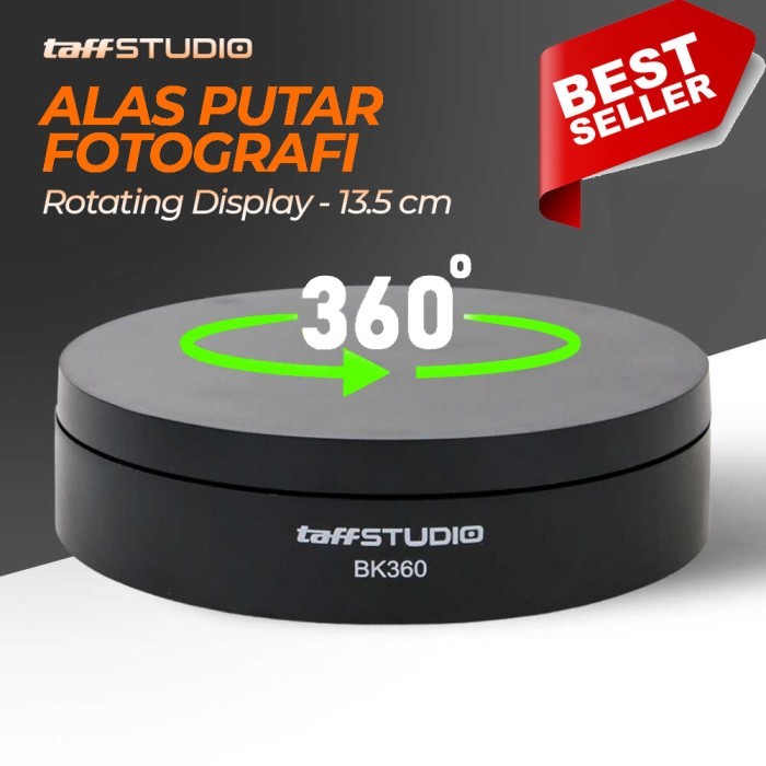 Jual Stand Display Putar 360 Jam Elektrik Alas Putar Fotografi Rotating ...