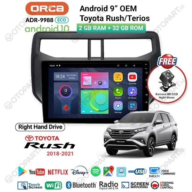 Jual TERMURAH - Head Unit TV Android 9 inch OEM All New Rush/Terios ...