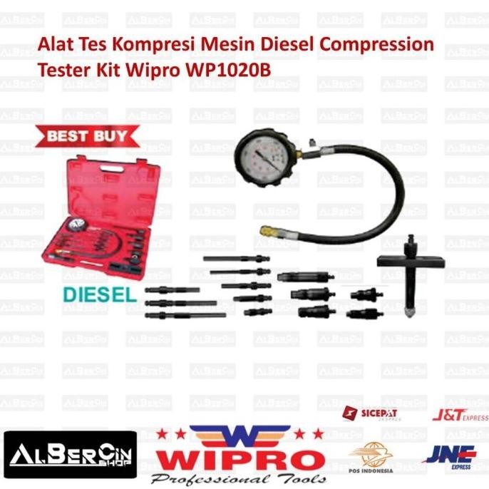 Jual Alat Tes Kompresi Mesin Diesel Compression Tester Kit Wipro ...