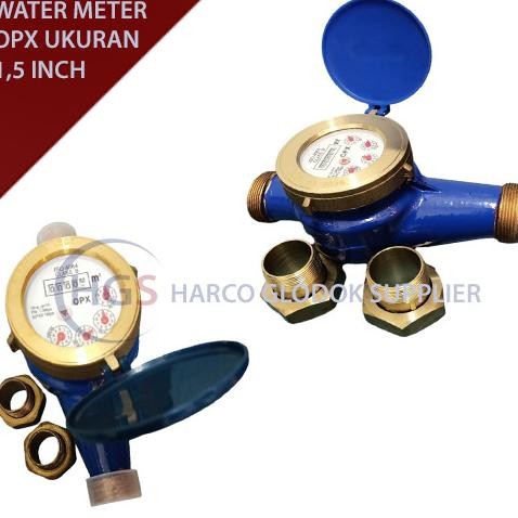 Jual Water Meter 1-1/2 Inch - Meteran Air 1,5 Inch ( Opx ) | Shopee ...