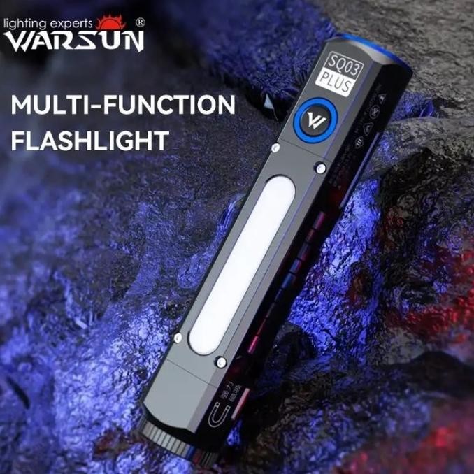 Jual WARSUN SQ03 PLUS 1000 lumens 100 meters 21700 EDC Flashlight ...