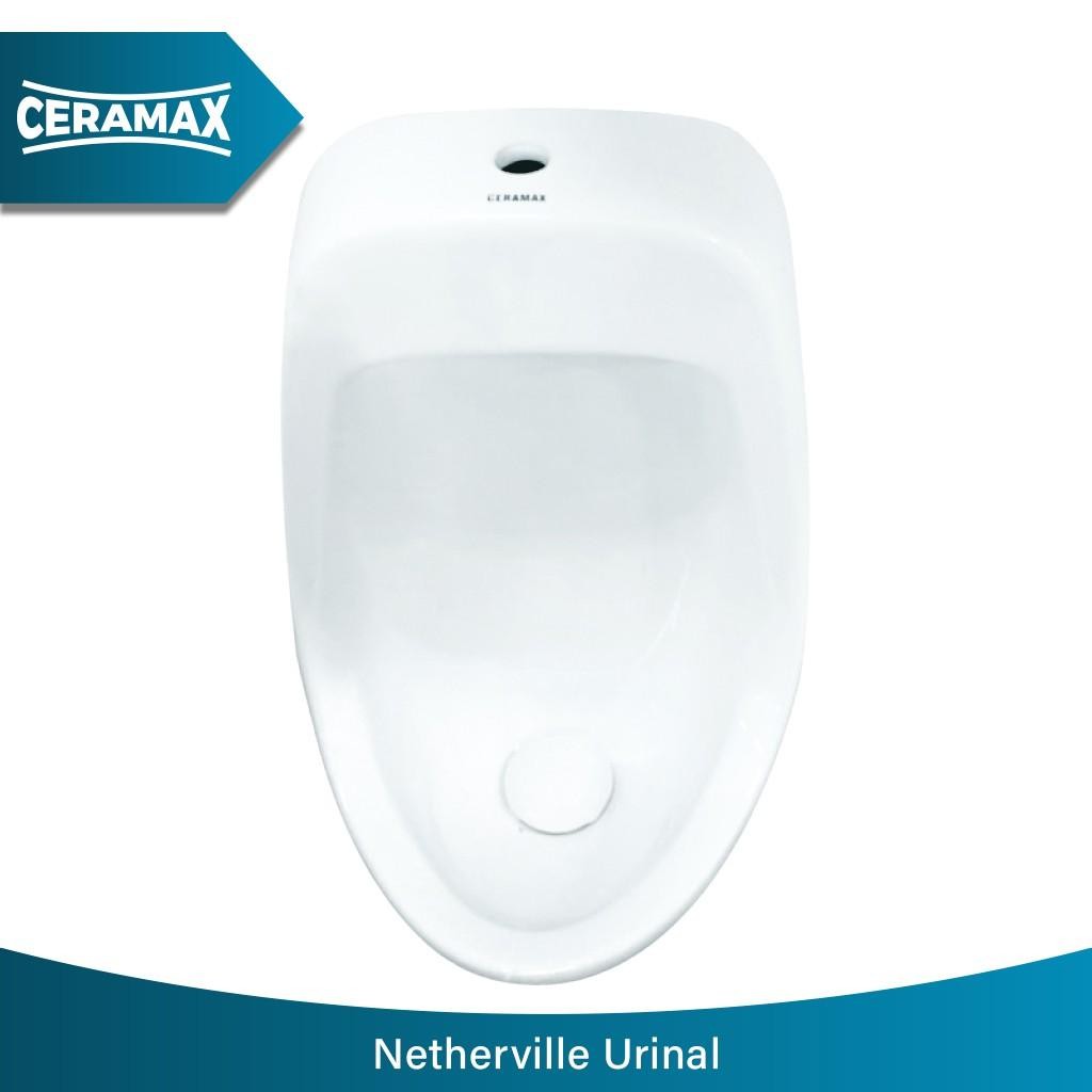Jual Ceramax Netherville Urinal White Complete Set | Shopee Indonesia