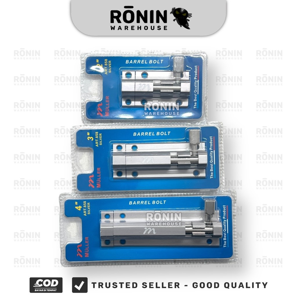 Jual MULLER Grendel 2 3 4 inch gembok pengunci pintu jendela lemari ...