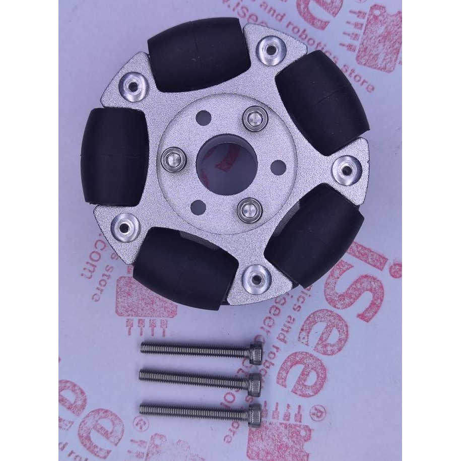 Jual Promo omni wheel roda omniwheel 60mm 14145 3kg rubber roller ...