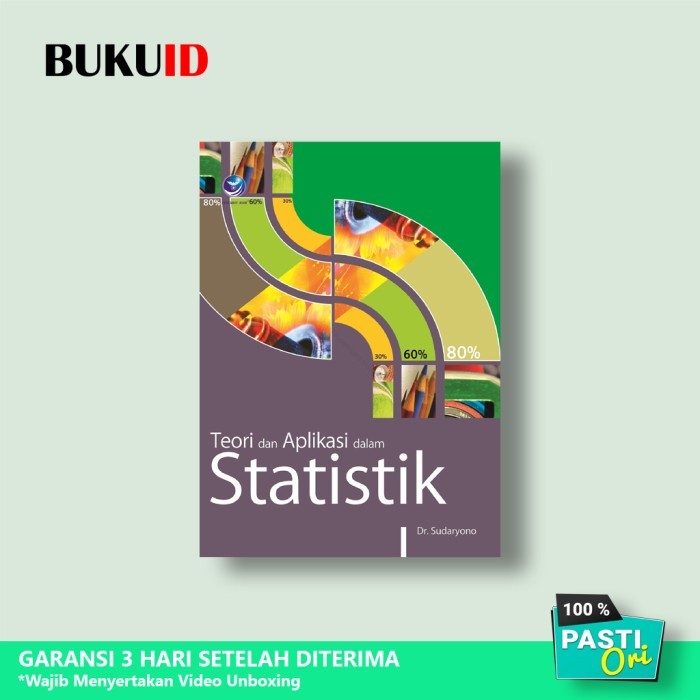 Jual BUKU TEORI DAN APLIKASI DALAM STATISTIK | Shopee Indonesia
