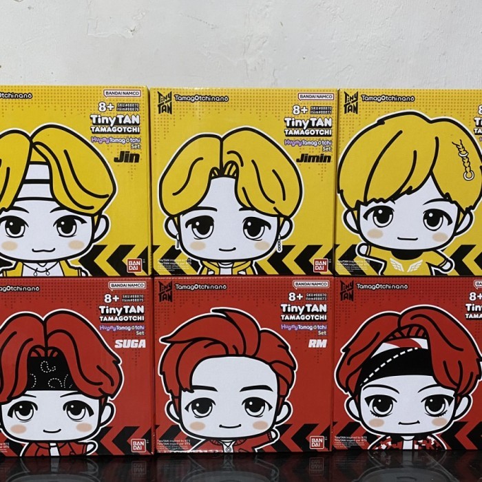 Jual BTS Hugmy Tamagotchi TinyTan Tiny Tan Set | Shopee Indonesia